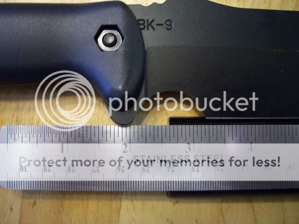 First major Becker mod---BK9 choil ! | BladeForums.com