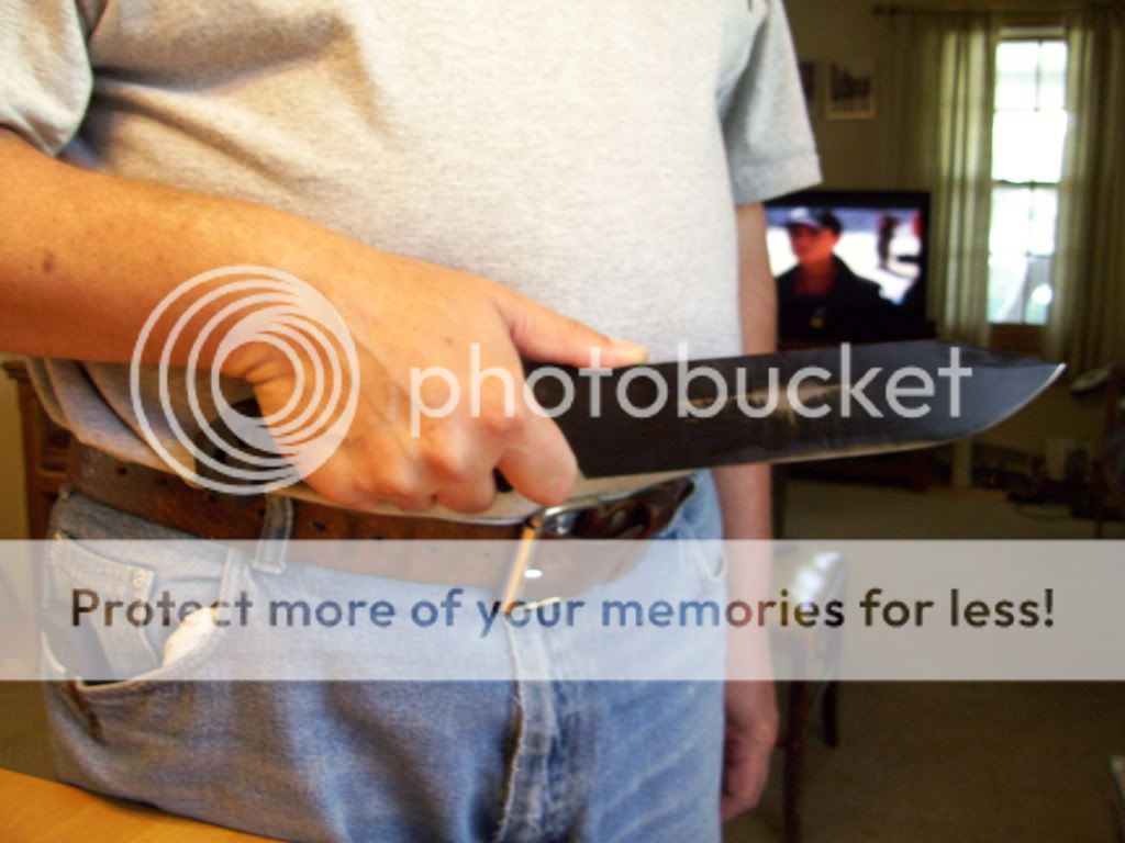 First major Becker mod---BK9 choil ! | BladeForums.com